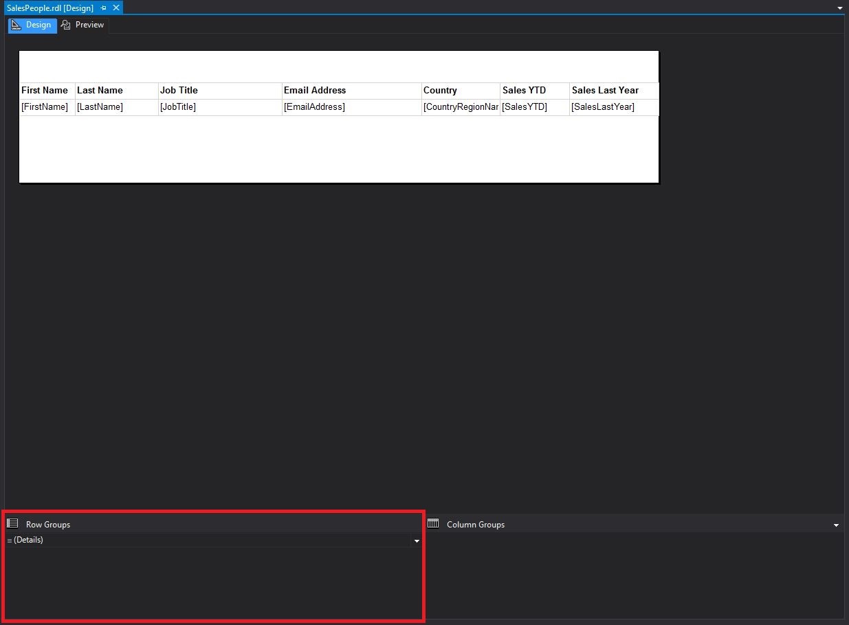 Sql Server Reporting Services Part Ii Basic Grouping 0897